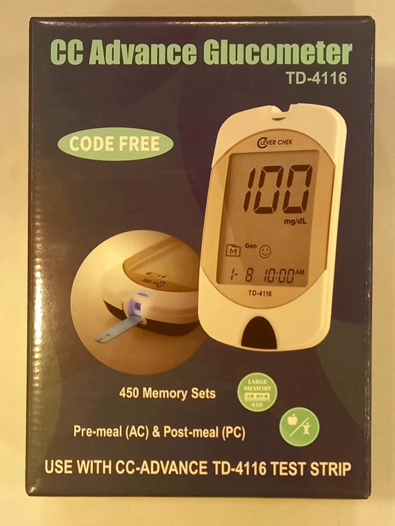 CC Advance Glucometer.(TD-4116) – Medicalmart.com.pk