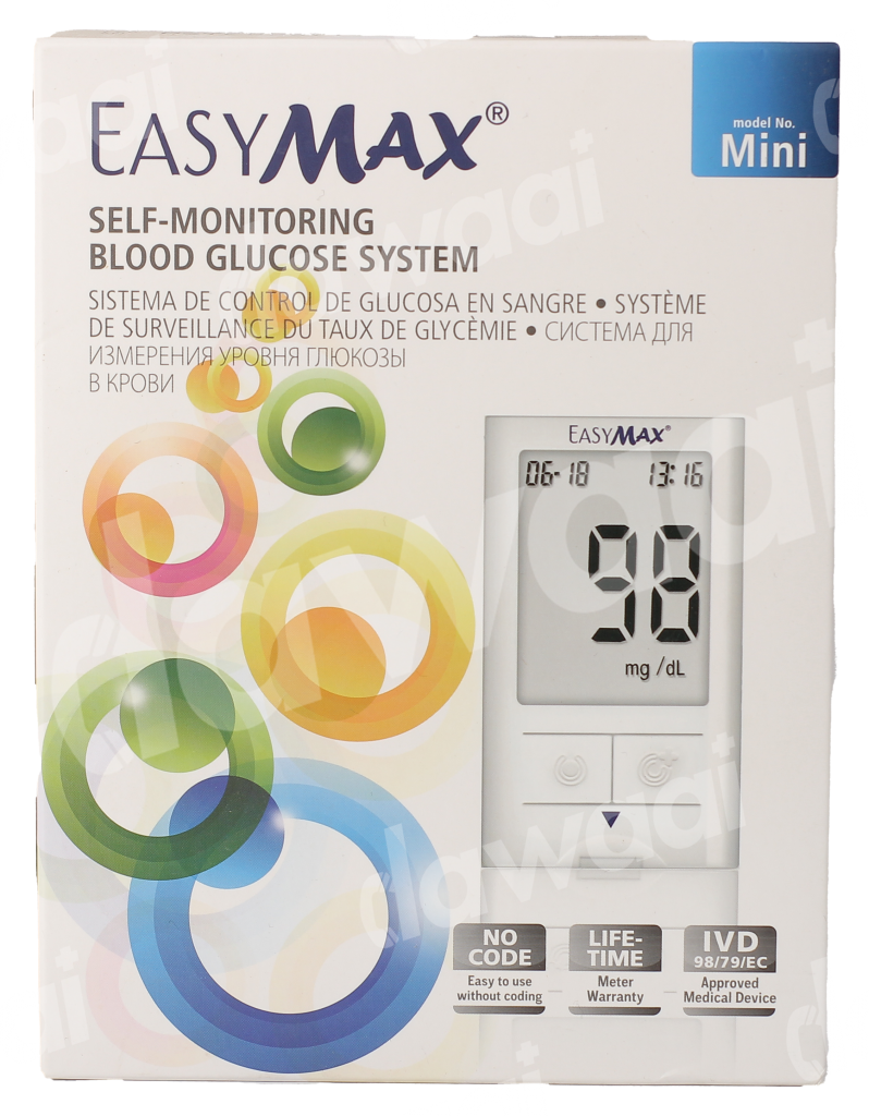 EasyMax Glucometer. – Medicalmart.com.pk