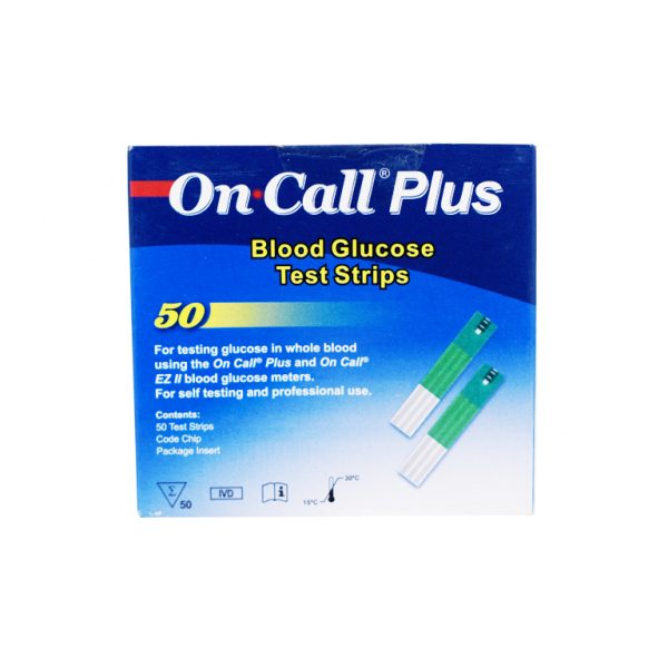 On Call Plus, Blood Glucose Test Strips. – Medicalmart.com.pk